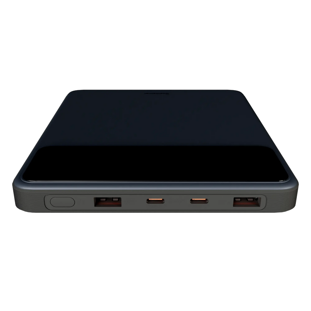 20K mAh Power Bank, 100W, 4 Ports (2 A, 2 C) with Charging Cable