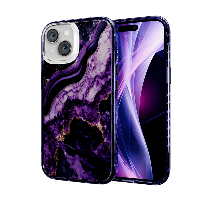 Falling Dusk | MagSafe Purple Marble Case | Apple iPhone 15 Series