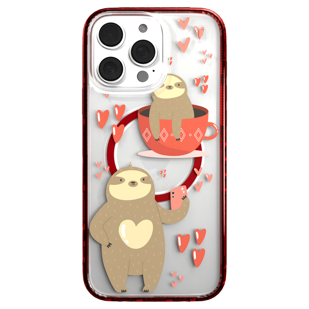 iPhone 16 Series | MagSafe | Sloth Case Collection | Sloths In Love