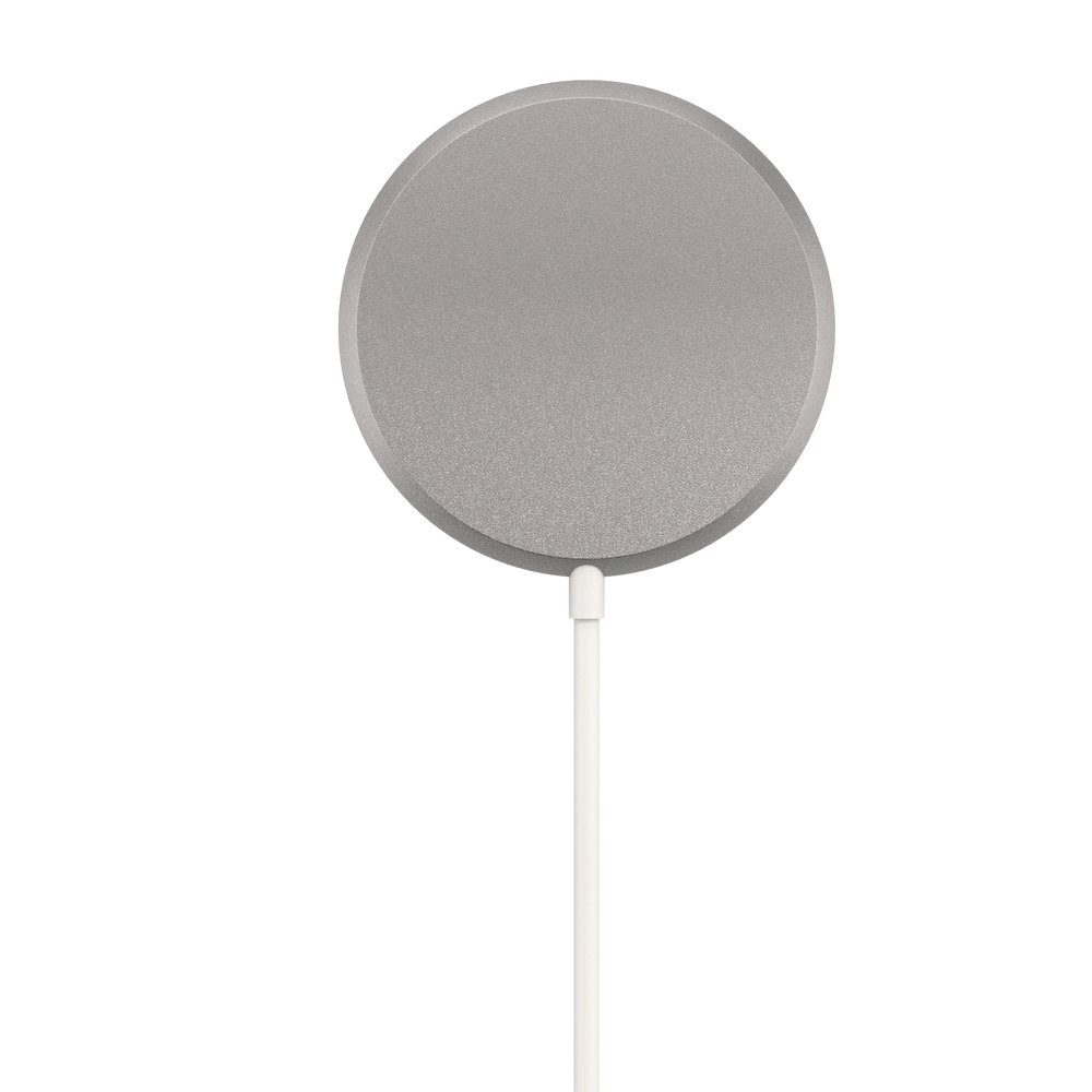 Fast Wireless Charging Pad w/ Magnetic Alignment Technology - Aluminum