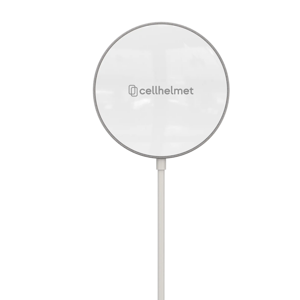 Fast Wireless Charging Pad w/ Magnetic Alignment Technology - Aluminum