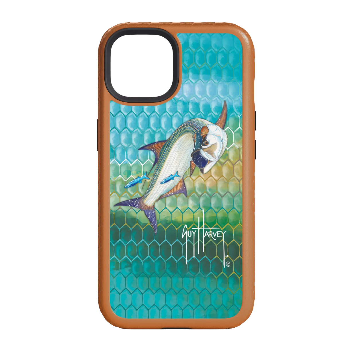 Guy Harvey Fortitude Series for Apple iPhone 14 - Tarpon Skin | cellhelmet