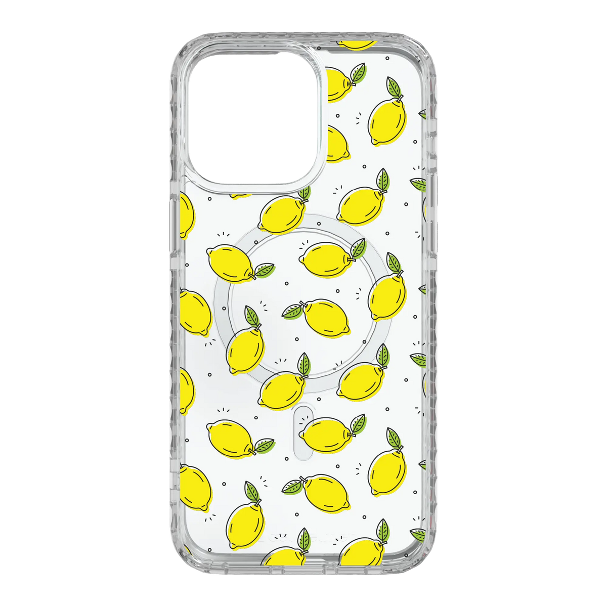 Lotsa Lemons | MagSafe Lemon Pattern Case for Apple iPhone 15 Series